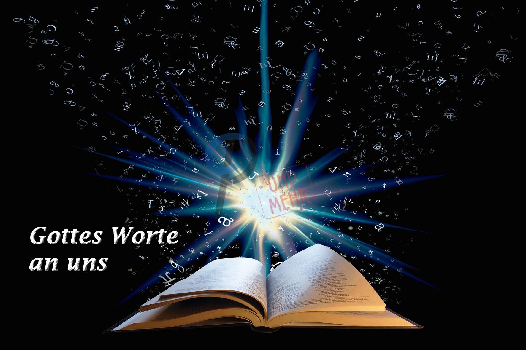 Gottes Worte an uns | Christliche Poster